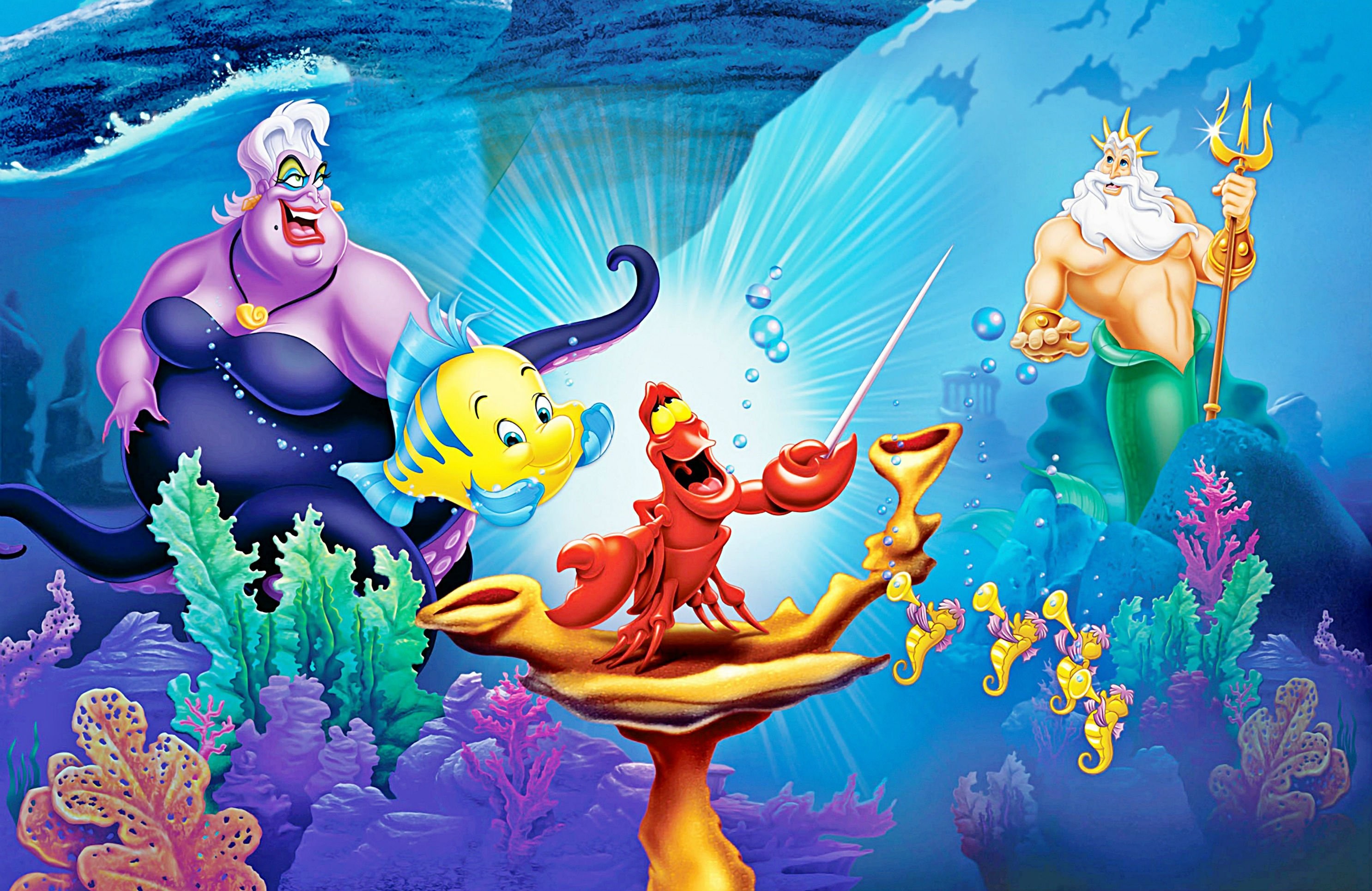 The Little Mermaid Wallpapers WallpaperTag