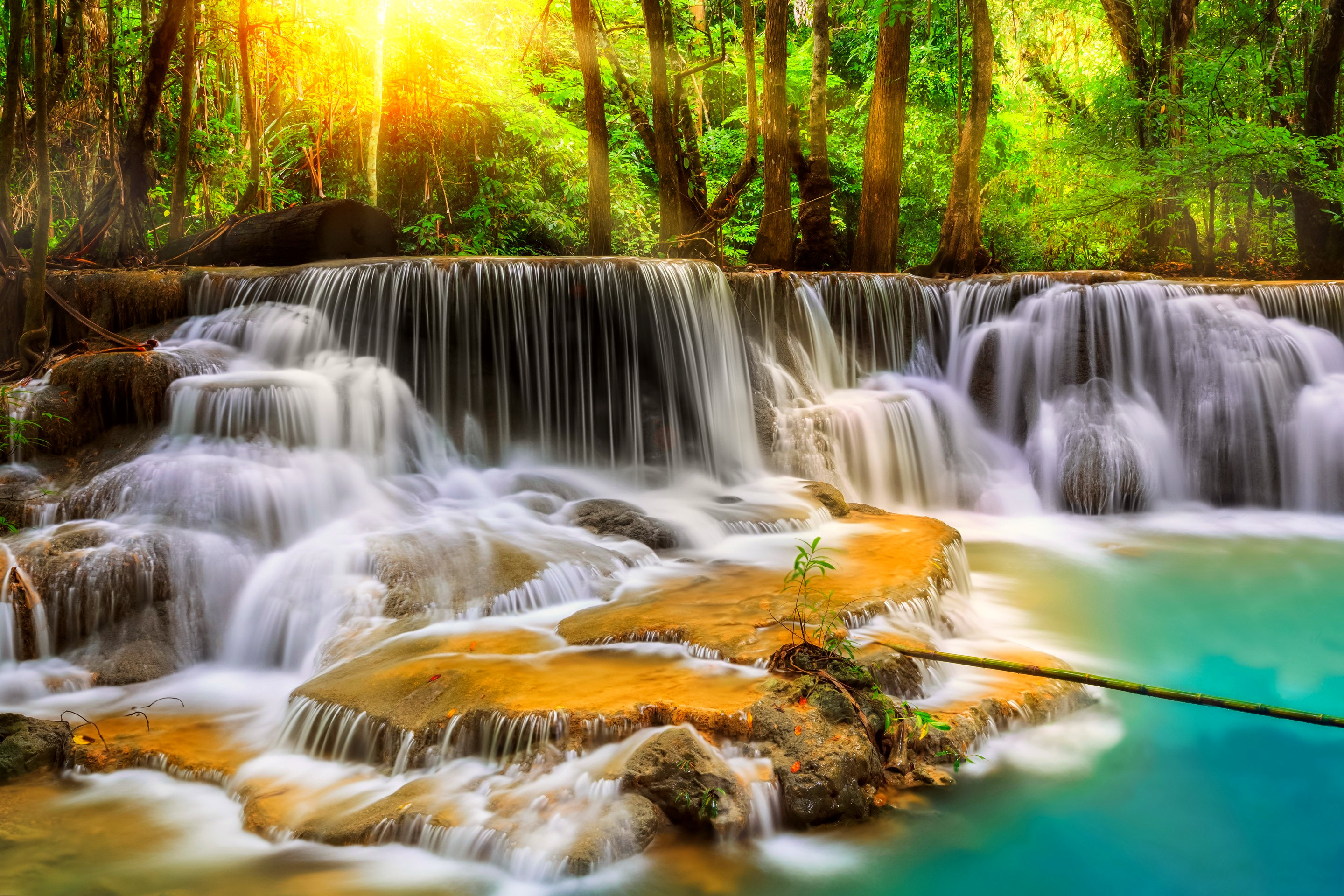 Waterfall Desktop Wallpaper WallpaperTag
