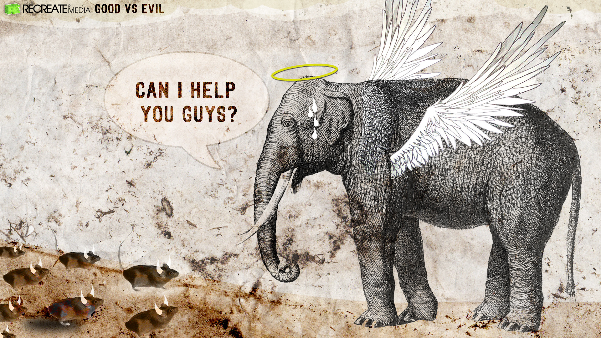 Good vs Evil Wallpaper ·① WallpaperTag
