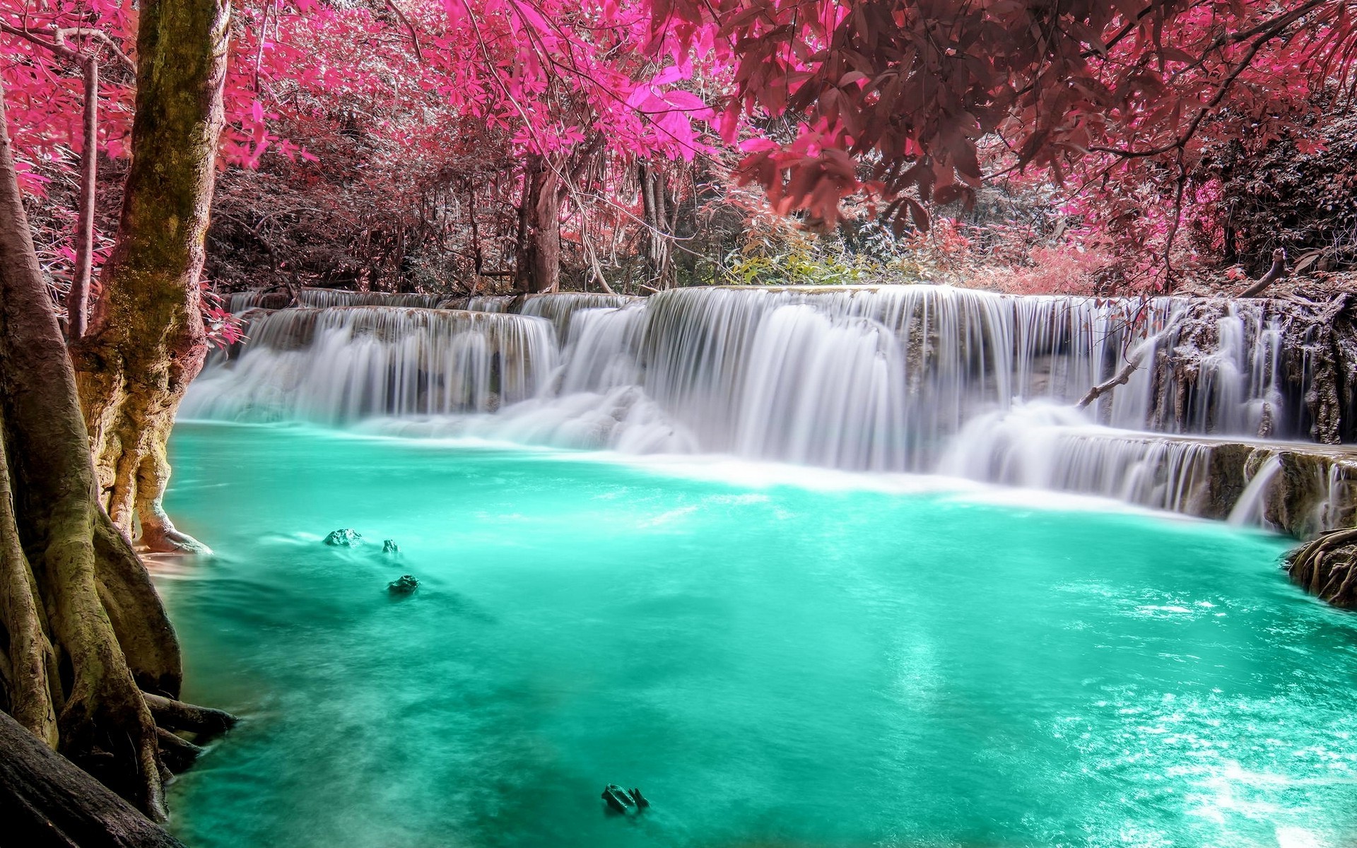 Waterfall Desktop Wallpaper WallpaperTag