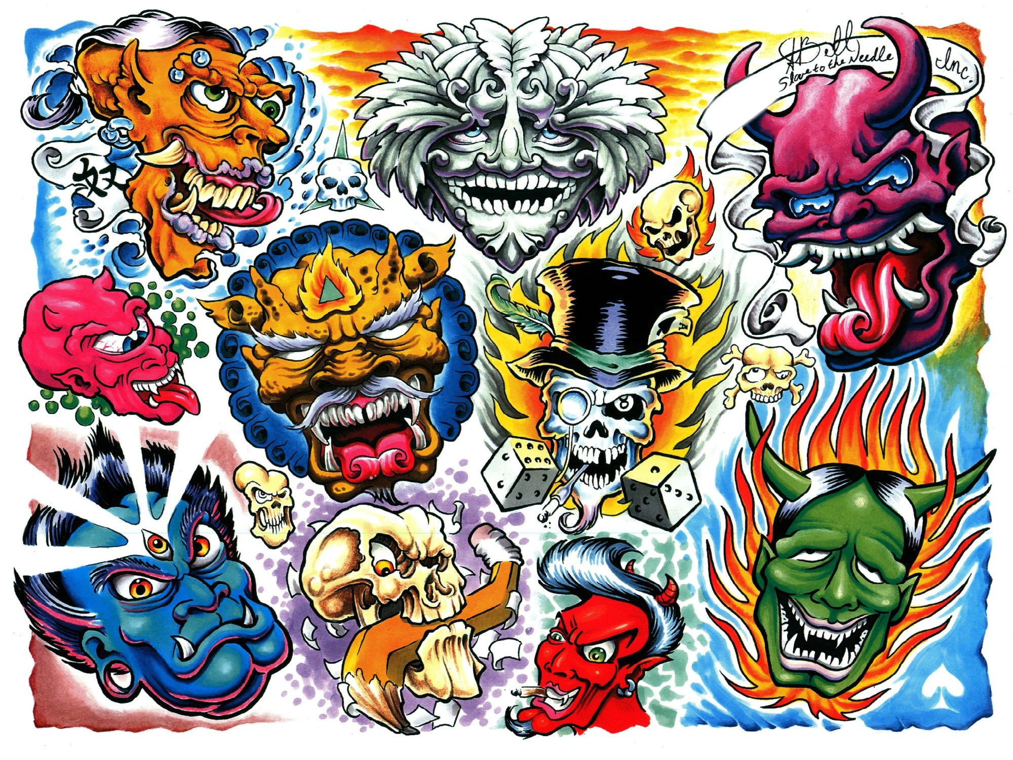 Types Of Tattoo Backgrounds Design Talk