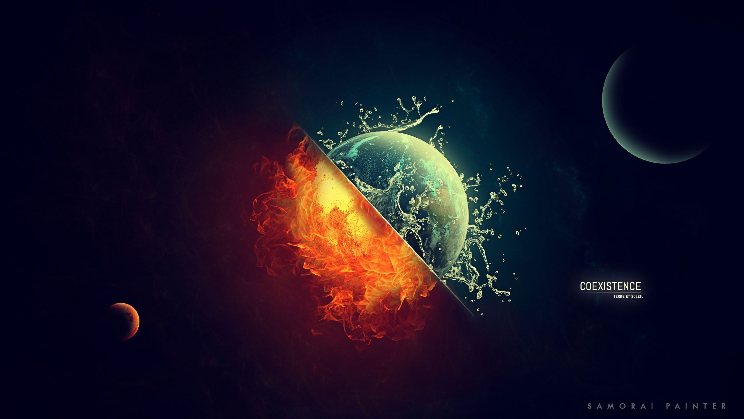 Cool Fire and Water Backgrounds ·① WallpaperTag